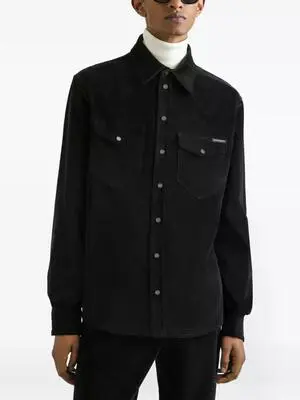 Dolce & Gabbana Corduroy Shirt - Black