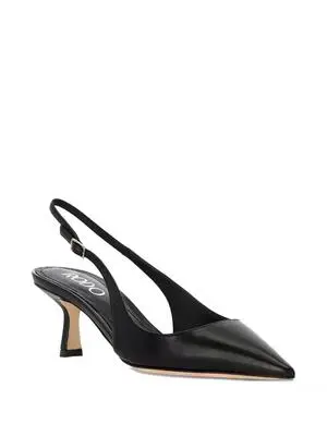 Rodo 35mm Slingback Leather Pumps