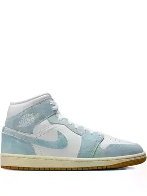 JORDAN Air 1 Mid Denim/gum Sneakers - Blue
