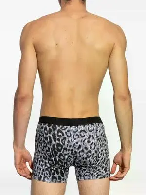 Versace Leopard-print Waistband Boxers