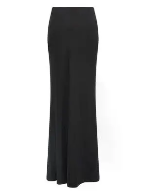 Alessandra Rich Crepe Maxi Skirt