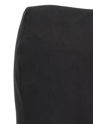 Alessandra Rich Crepe Maxi Skirt