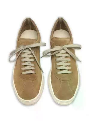 Officine Creative Lace-up Suede Sneakers - Brown