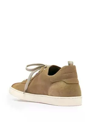Officine Creative Lace-up Suede Sneakers - Brown