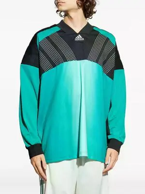 Adidas Eqt Colour-block Dot-print Jersey