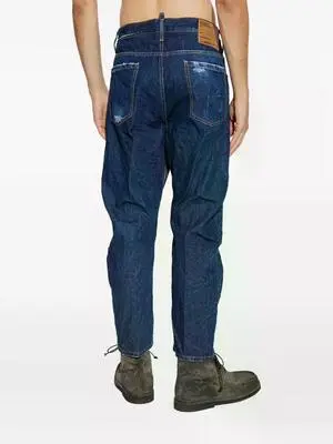 Dsquared2 Distressed Five-pocket Jeans - Blue