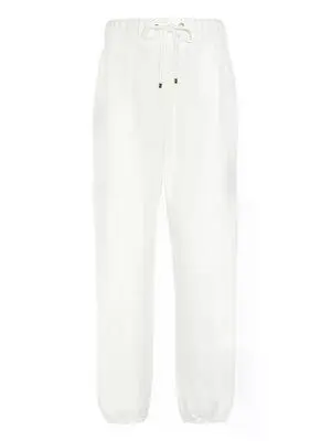 Max Mara Elasticated-cuff Drawstring Trousers