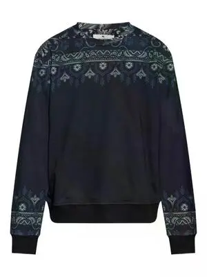 Etro Paisley-print Crew-neck Sweatshirt
