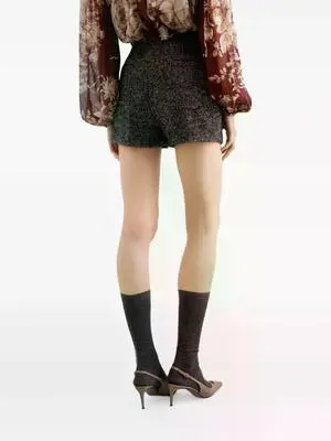 Dolce & Gabbana Herringbone Tweed Shorts