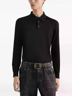 Dolce & Gabbana Long-sleeve Polo Shirt