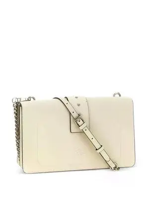 Pinko Bird-embellished Flap Crossbody Bag