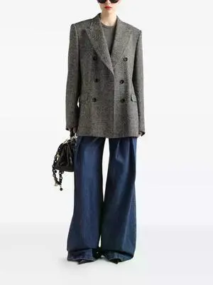 Dolce & Gabbana Herringbone Double-breasted Jacket