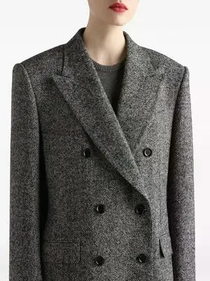 Dolce & Gabbana Herringbone Double-breasted Jacket