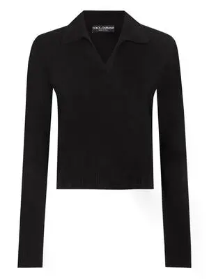 Dolce & Gabbana Cashmere Long Sleeve Top