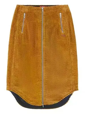 DIESEL® Midi O-liipop Corduroy Skirt
