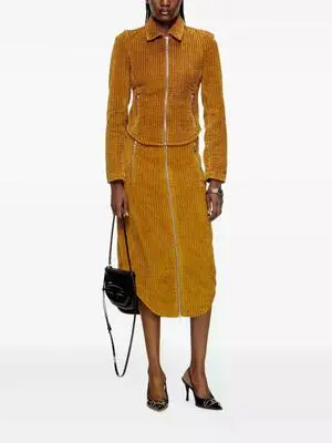 DIESEL® Midi O-liipop Corduroy Skirt