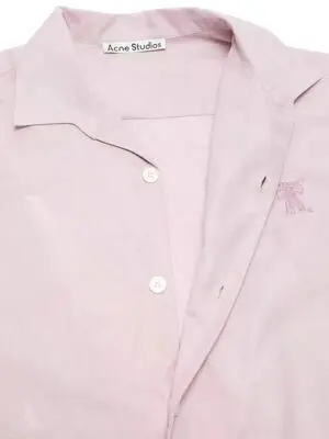 Acne Studios Embroidered-bow Shirt