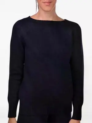GRAN SASSO Boat-neck Wool Sweater