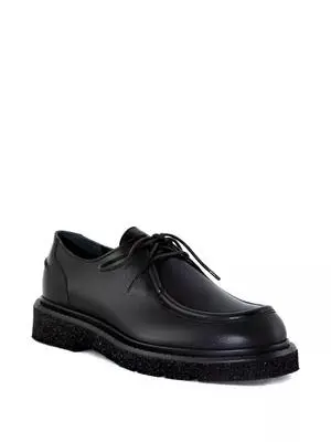 GUGLIELMO ROTTA Leather Round-toe Lace-up Shoes