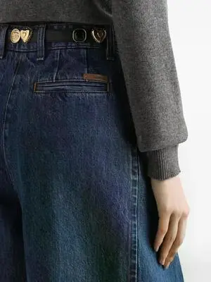 Dolce & Gabbana Inverted-pleat High-waist Jeans