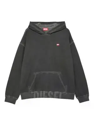 DIESEL® Logo-embroidered Hooded Sweatshirt