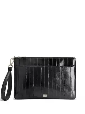 Dolce & Gabbana Zip-fastening Clutch - Black