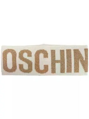 Moschino Logo-intarsia Knit Headband