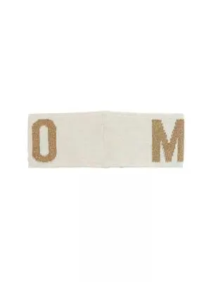 Moschino Logo-intarsia Knit Headband