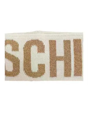 Moschino Logo-intarsia Knit Headband