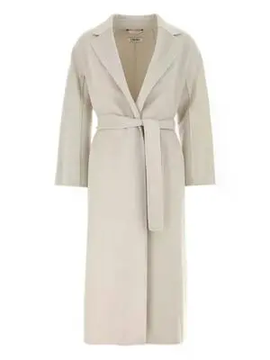 Max Mara Belted Virgin Wool Coat