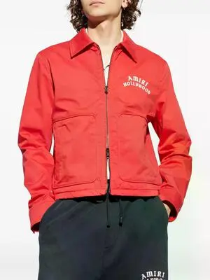 Amiri Embroidered Cotton Jacket