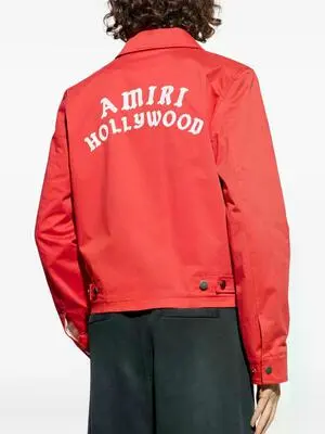 Amiri Embroidered Cotton Jacket