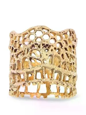 AURÉLIE BIDERMANN Gold-tone Lace Ring - Metallic