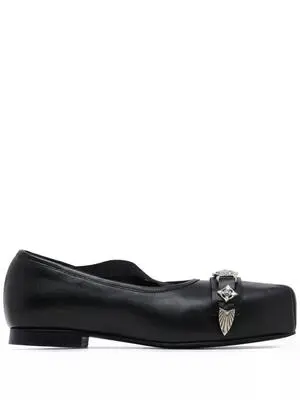 Toga Plaque Ballerina Shoes