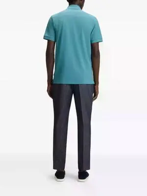 BOSS Logo-embroidered Polo Shirt