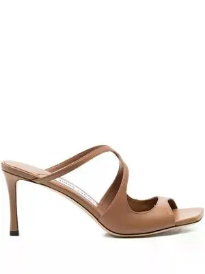 JIMMY CHOO 70mm Squared-toe Sandals