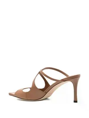 JIMMY CHOO 70mm Squared-toe Sandals