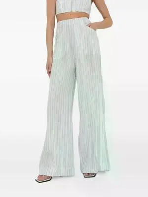 For Love & Lemons Pinstriped Pocket Trousers