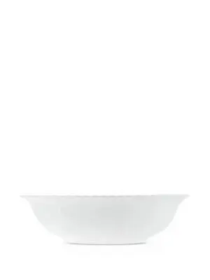 Christofle Babylone Scalloped Porcelain Dish - White