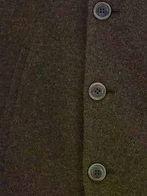 Giorgio Armani Button-fastening Pea Coat