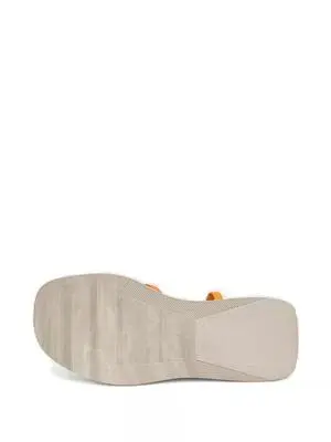 VAGABOND SHOEMAKERS Criss-cross Strappy Platform Sandals - Orange