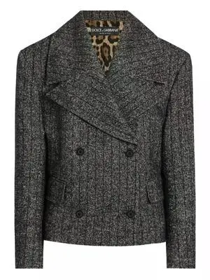 Dolce & Gabbana Striped Double-breasted Jacket