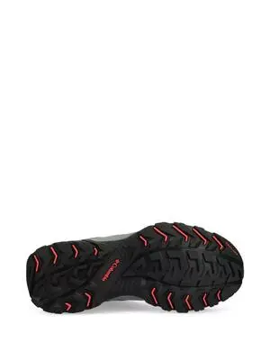 Columbia Suede And Mesh Paneled Lace-up Boots