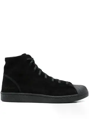 Y3 Suede Shell Toe Sneakers