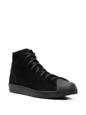 Y3 Suede Shell Toe Sneakers
