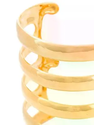 AURÉLIE BIDERMANN Esteban Gold Tone Stacked Cuff