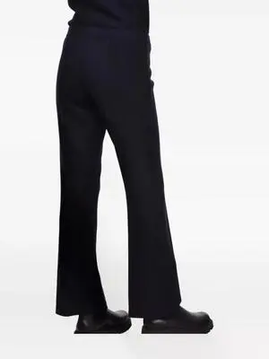 GRAN SASSO Flat-waistband Straight Trousers