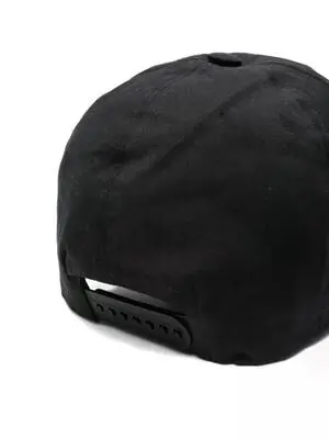 Rick Owens Embroidered Baseball Cap - Black