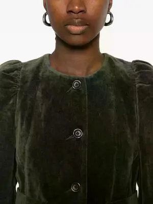 UMA WANG Velvet Long-sleeved Jacket