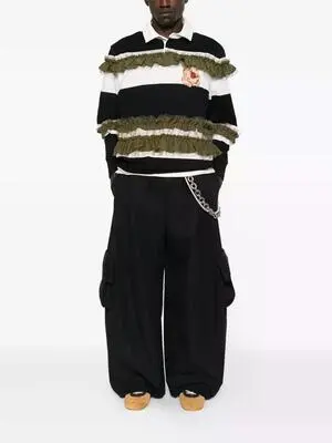 Simone Rocha Drawstring-fastening Multi-pockets Trousers